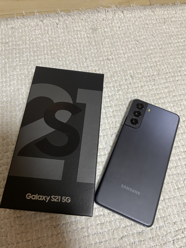 갤럭시 S21 256G + le... | 당근 중고거래