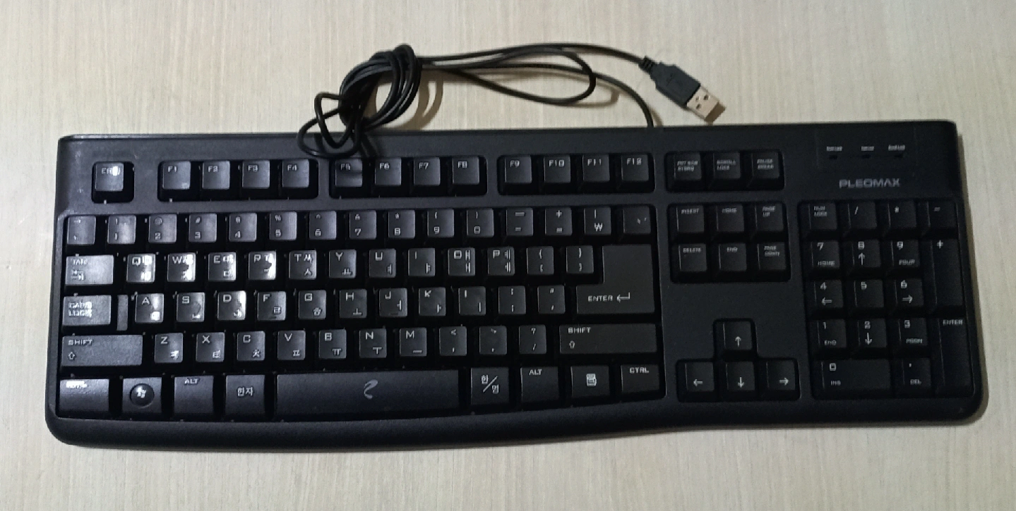 PLEOMAX 플레오맥스 유선 키보드 PKB-650U USB