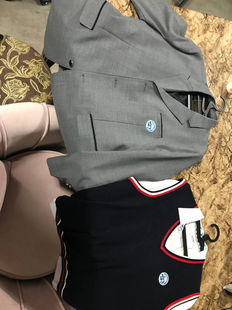 명지중학교 체육복 상의 교복 하복 당근 중고거래