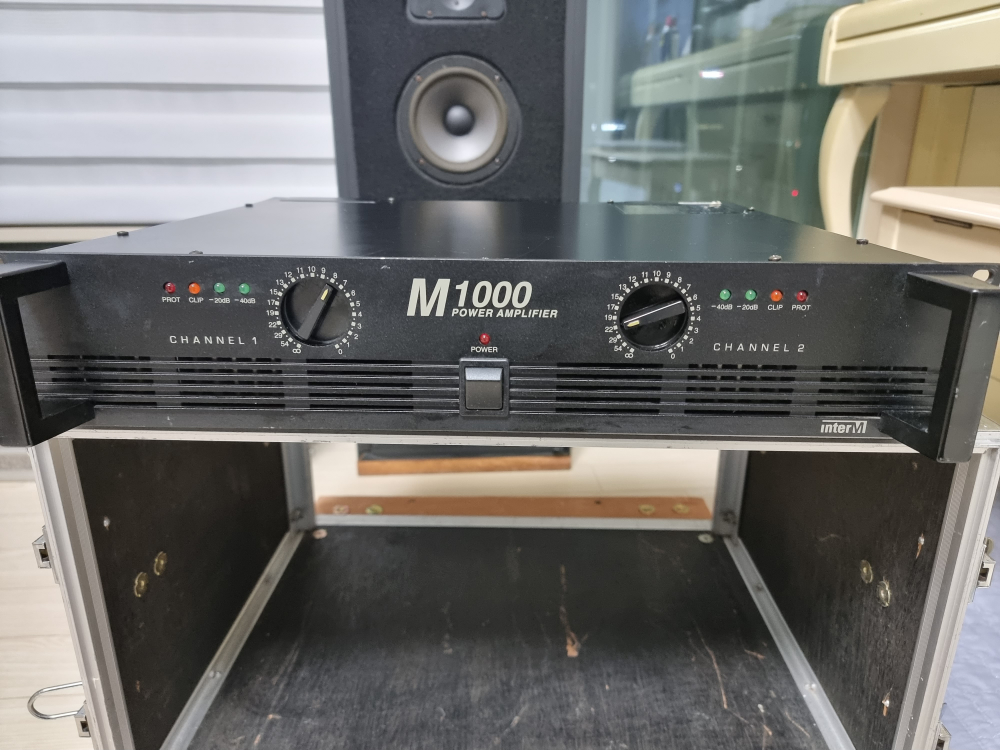 파워앰프 Inter M-1000 | 당근 중고거래