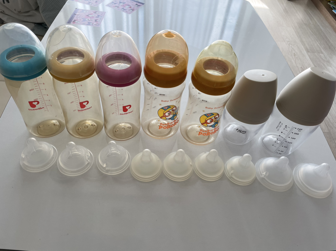 모유실감젖병 240ml tgm젖병 160,240ml 젖꼭지