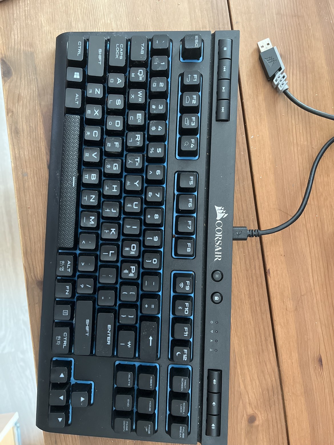 커세어 적축 키보드(k63) | 당근 중고거래
