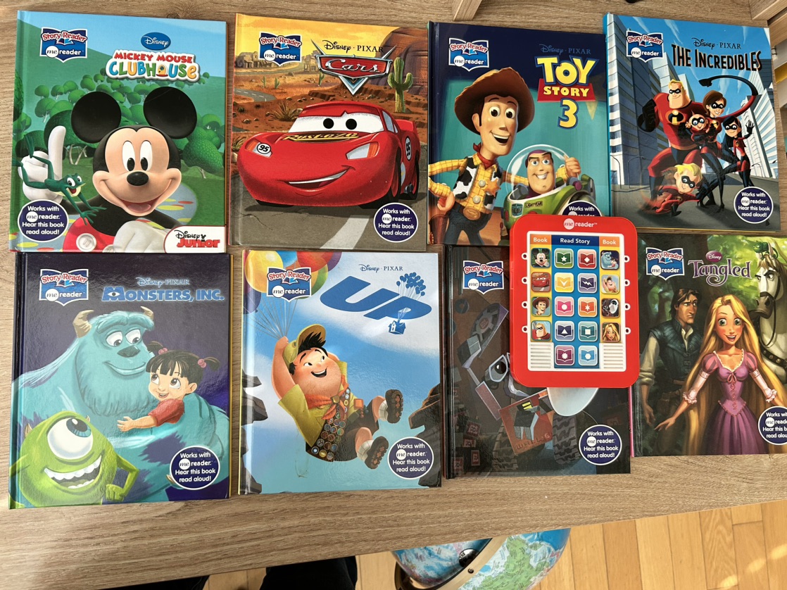 me reader( 디즈니 PIXAR) | 광장동 | 유아도서 | 당근 중고거래