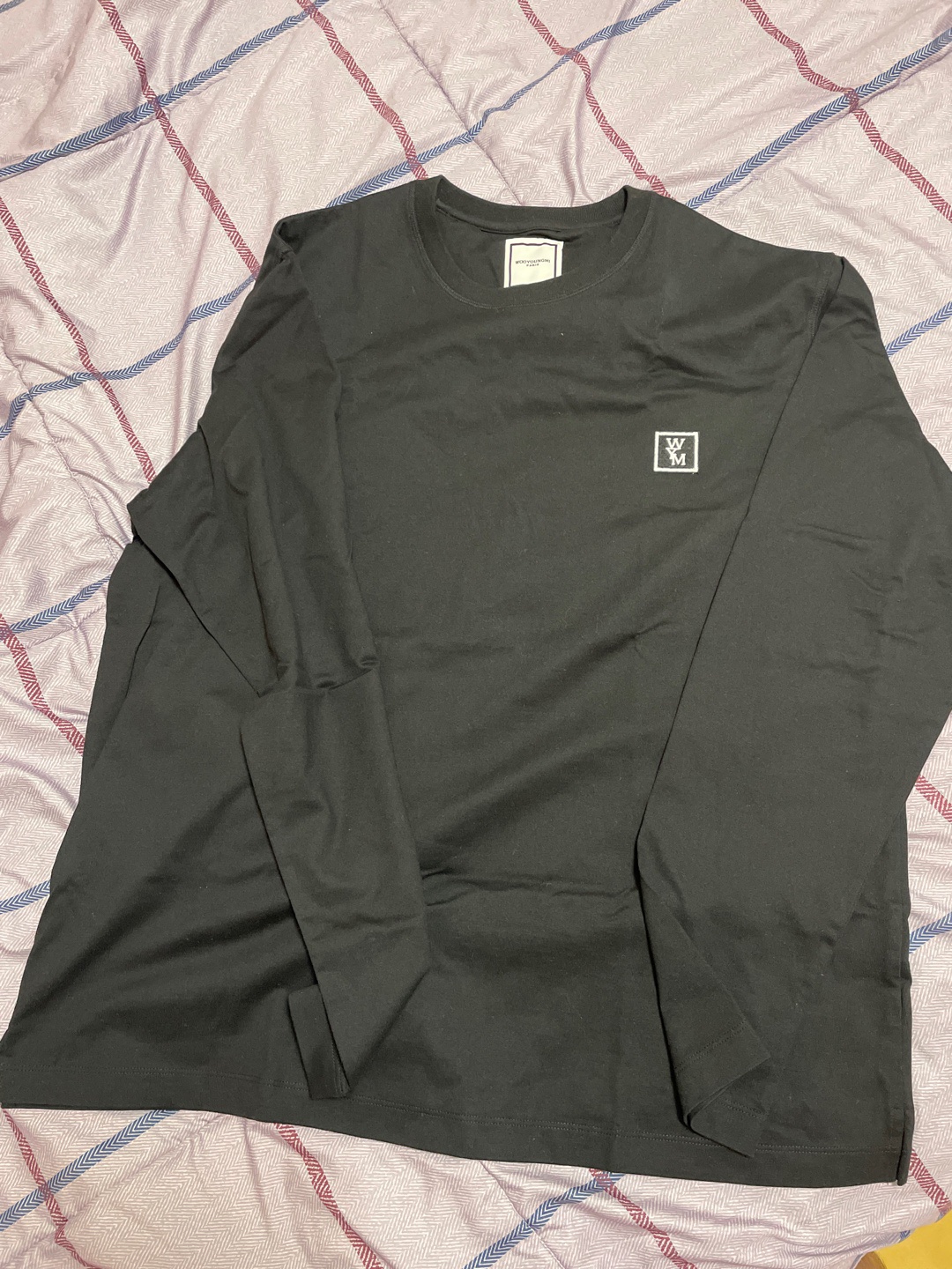 21fw 우영미 백로고 긴팔티 | 당근 중고거래