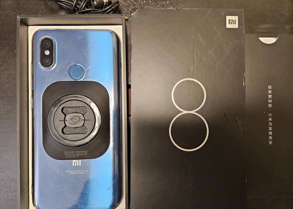 샤오미 미8 64G 스마트폰 SP 커넥트 유니버셜 네비폰 배달폰