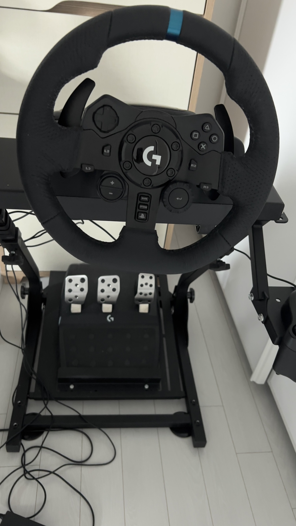 G923 로지텍 레이싱휠 + 거치대 | 당근 중고거래