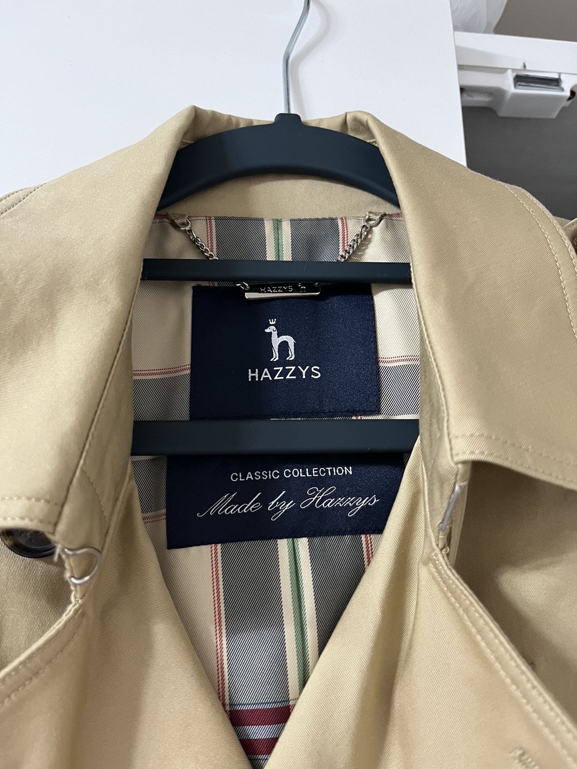 HAZZYS 하프 트렌치 코트 | 당근 중고거래