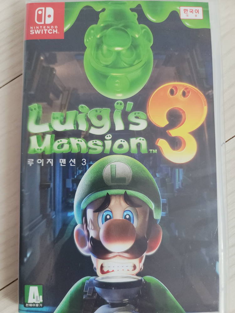 닌텐도 스위치 게임칩 (루이지 맨션 3)