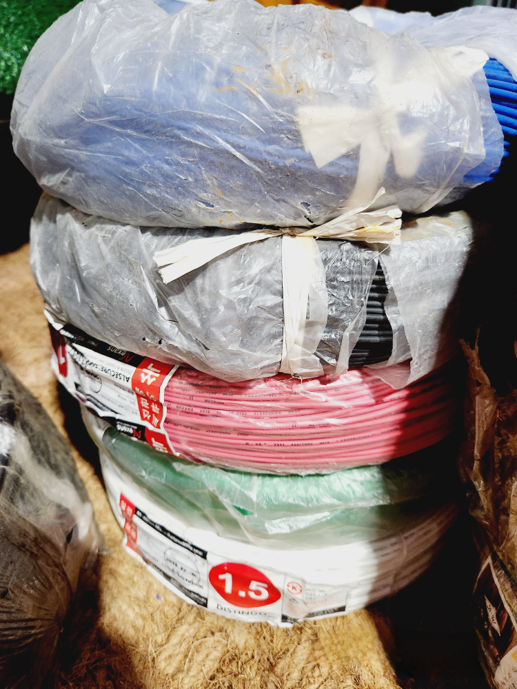 전선 HFIX 1.5sq 적백녹흑청 | 당근 중고거래