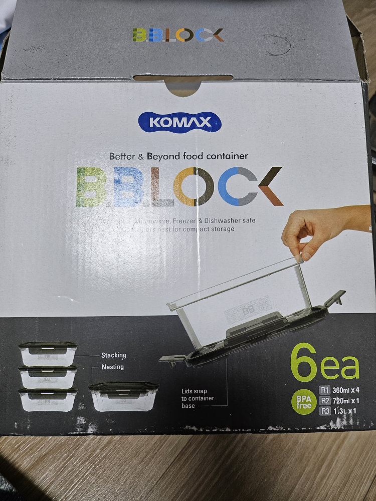 코맥스 베베락 직사각6ea set | 당근 중고거래