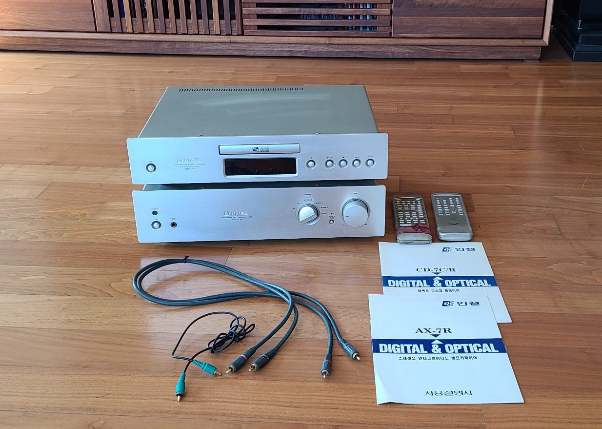 인켈 앰프 AX-7R,씨디플레이어 CD-7R | 당하동 | 생활가전 | 당근 중고거래