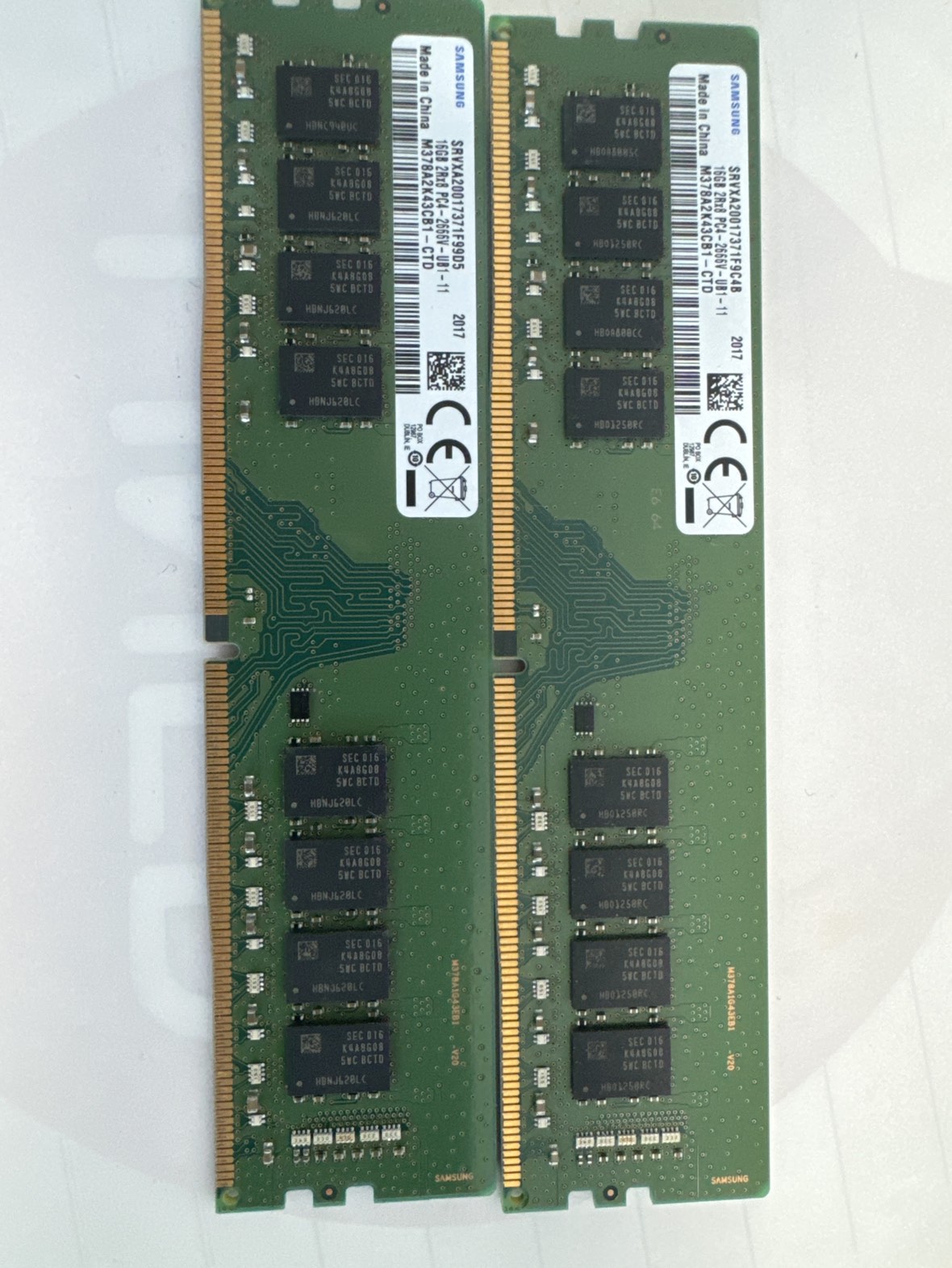 삼성 ddr4 16g 2개 팝니다 | 디지털기기 | 당근 중고거래