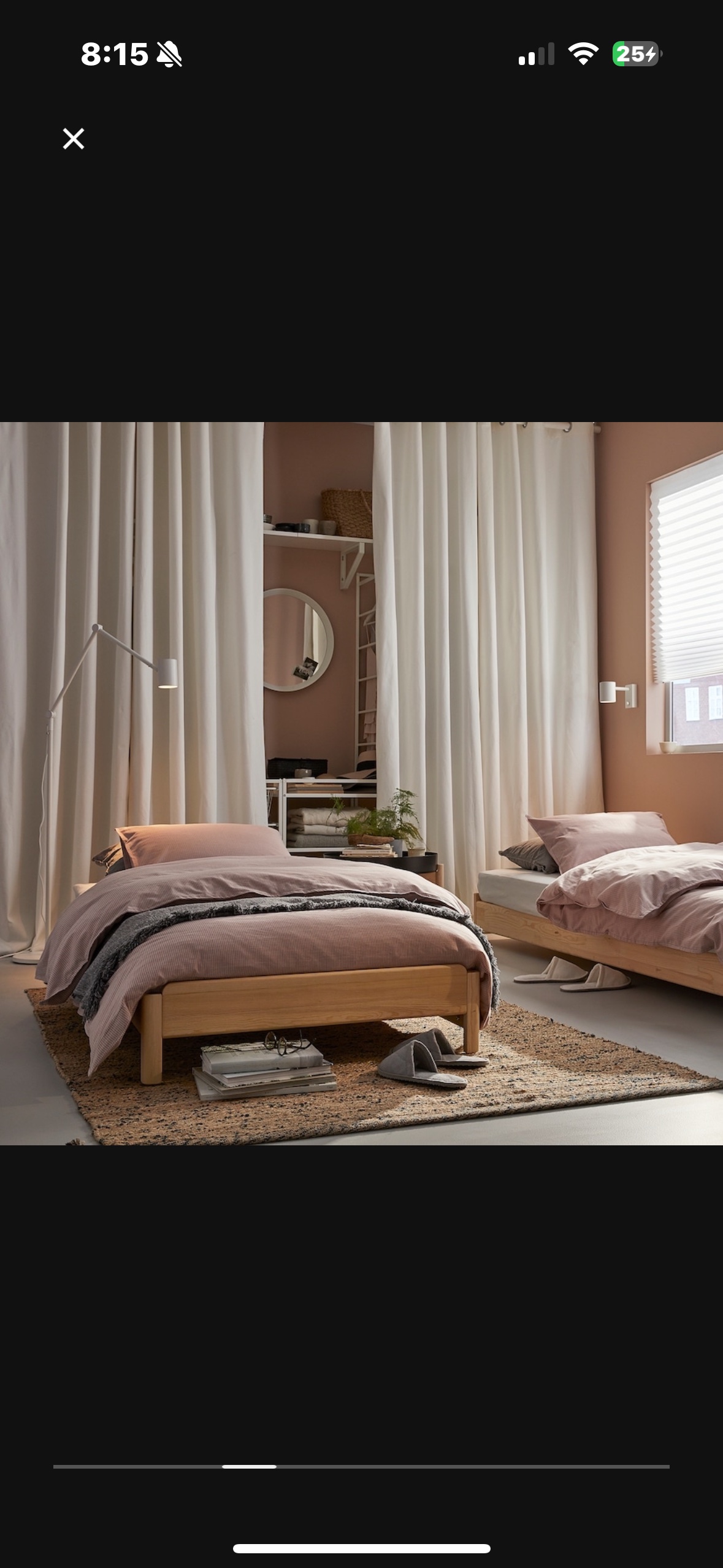 이케아 우토케르 IKEA UTAKER 적층식 침대프레임