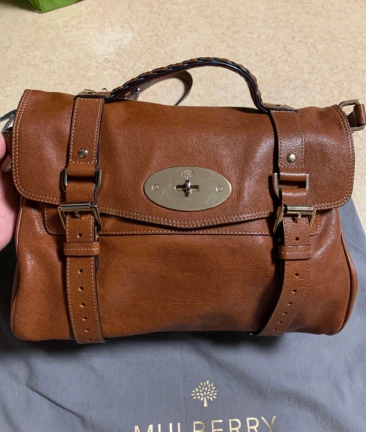 멀버리 알렉사 미듐 브라운 mulberry | 공덕동 | 여성잡화 | 당근 중고거래