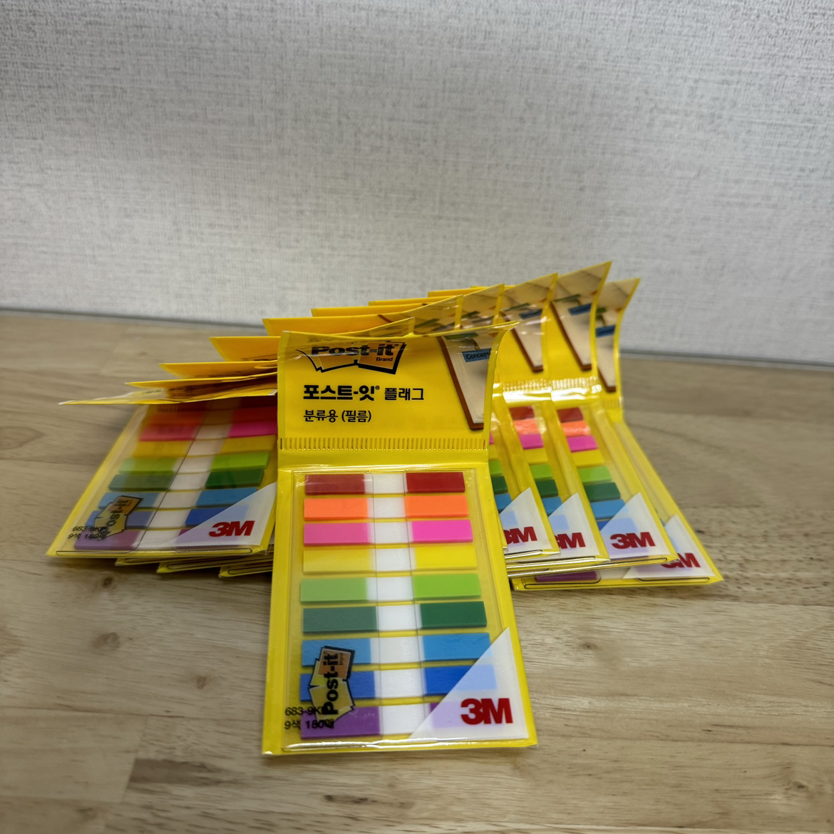 사무용품 3종 플래그 테이프 당근 중고거래