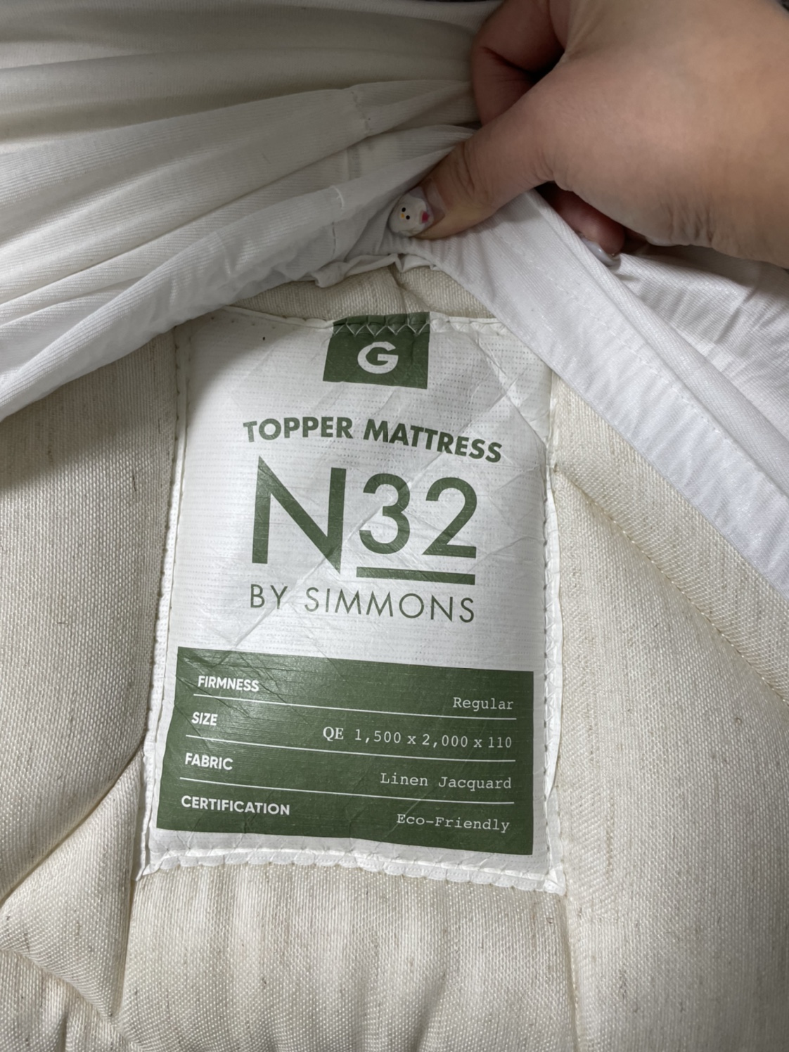 SIMMONS 시몬스 토퍼 매트... | 당근 중고거래