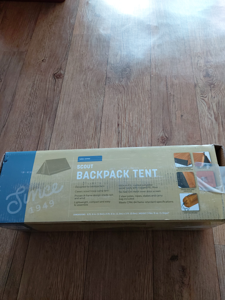 A형 백패킹 텐트 | 스포츠/레저 | 당근 중고거래