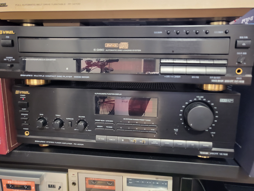 인켈 오디오세트, RX-4010R, DD-2010C, EQ-5010C, CDCG-3010R | 디지털기기 | 당근 중고거래