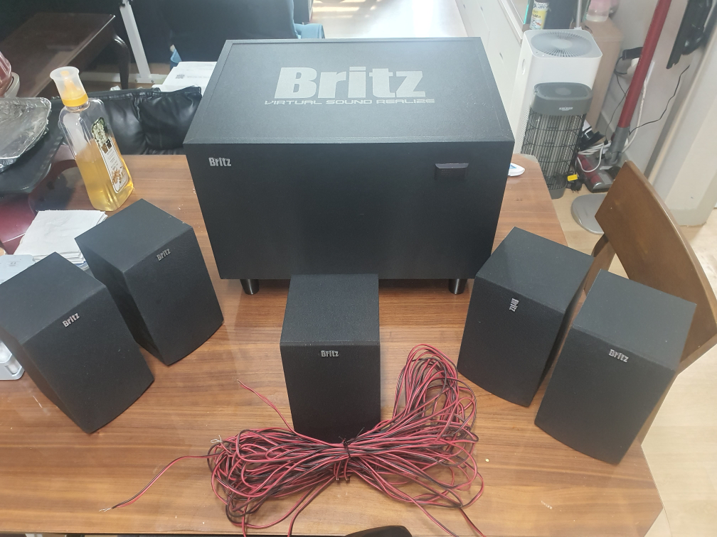 브리츠5.1채널 스피커세트(리모콘무) | 당근 중고거래