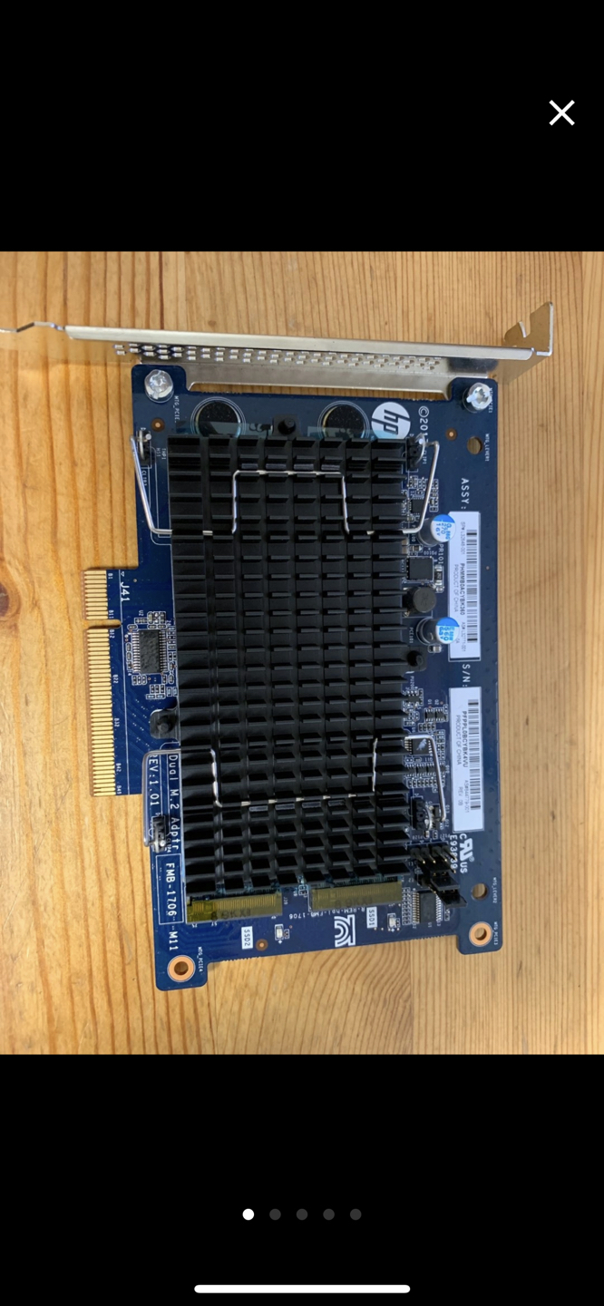 HP Z8 Z6 Z4 NVMe VROC 레이드카드 | 연암동 | 취미/게임/음반 | 당근 중고거래
