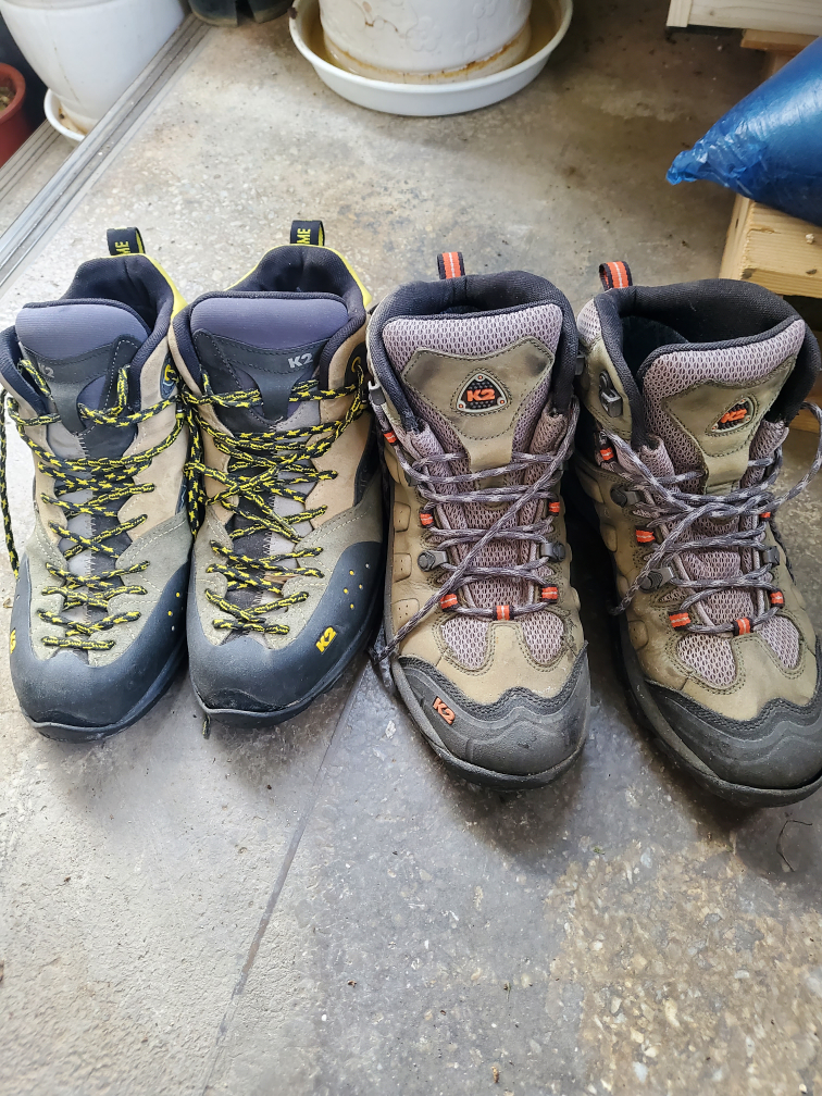 k2-등산화 2컬레 270mm | 당근 중고거래