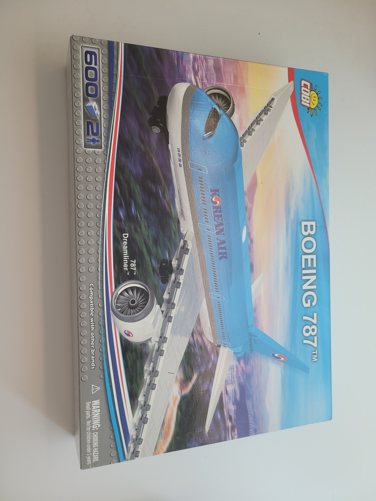 코비 대한항공 보잉 787 미개봉. (유럽 레고 COBI BOEING 787) | 취미/게임/음반 | 당근 중고거래