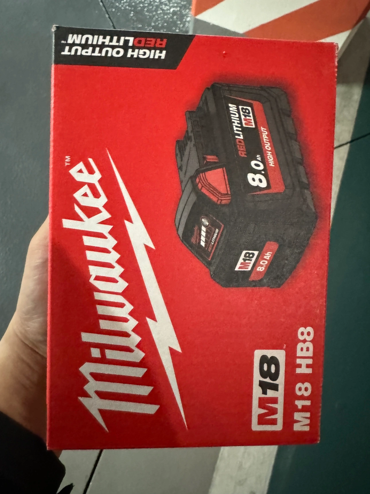밀워키 M18 HB8 고방전 배... | 당근 중고거래