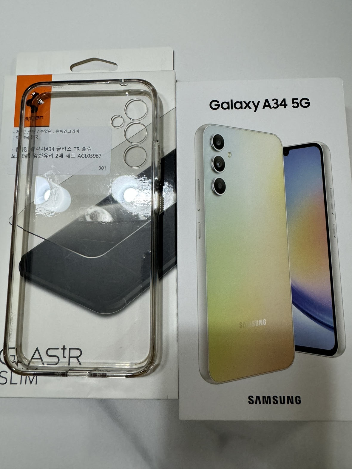 갤럭시A34 128G 어썸실버 ... | 당근 중고거래