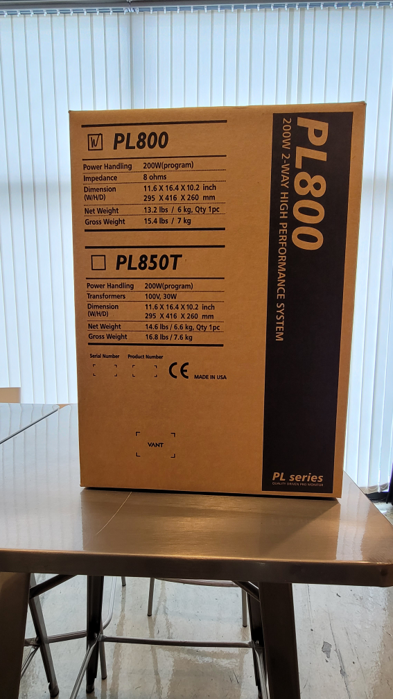 VANT PL800 업소용 스피... | 당근 중고거래