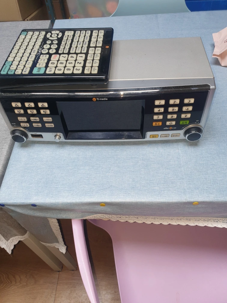 노래방 tj-c40 악보표출. usb .리모콘 | 생활가전 | 당근 중고거래