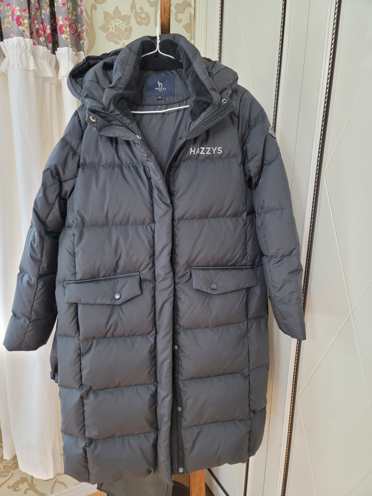 HAZZYS 여성 롱패딩 95 | 당근 중고거래