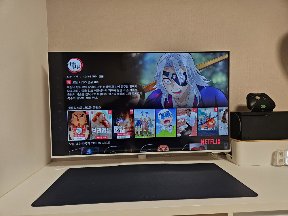 M7 43인치 화이트 S43BM701 팝니다. | 디지털기기 | 당근 중고거래