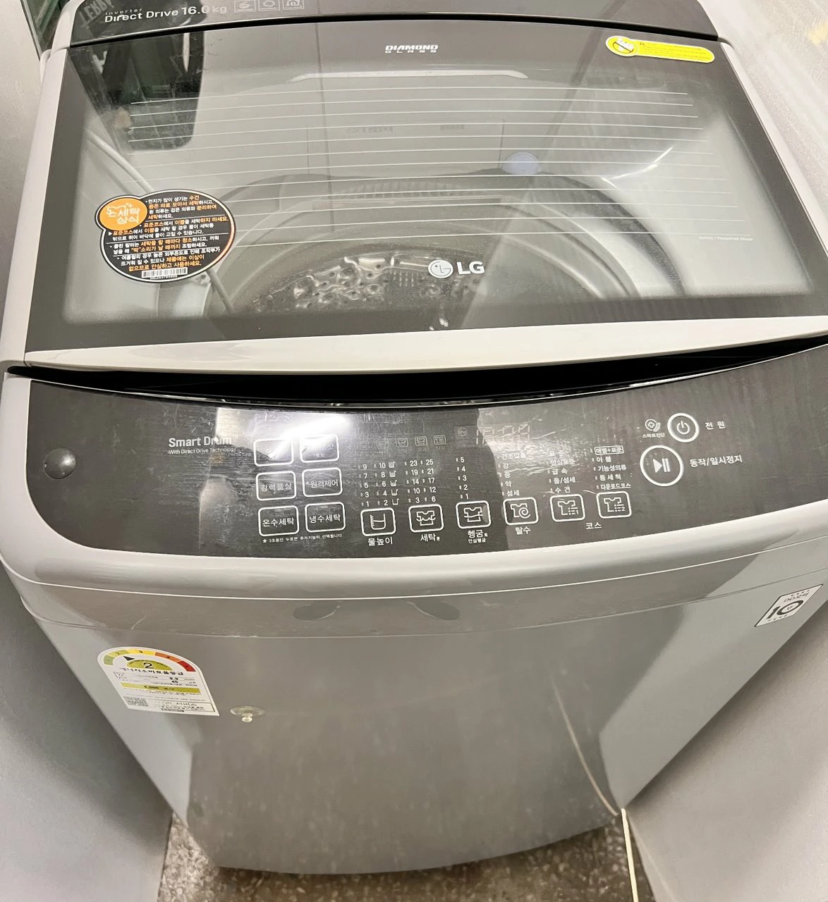 (배송가능🛍) LG전자 통돌이세탁기 16kg , 고급모델 블랙라벨 풀스테인레스 통돌이!