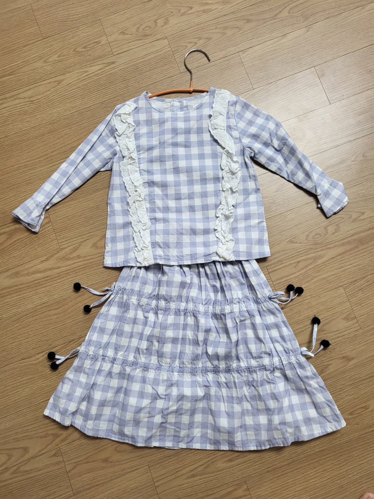 룰라비 투피스세트 110 5y | 당근 중고거래