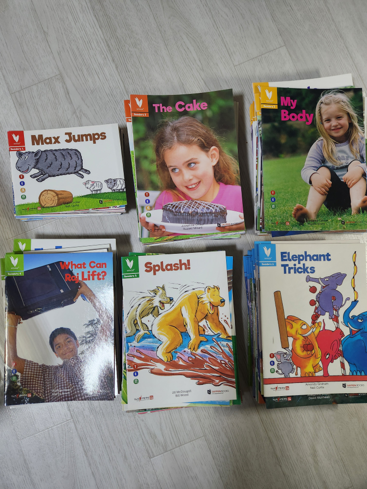 Wings readers 윙스리더스 1단계부터 6단계까지 | 유아도서 | 당근 중고거래