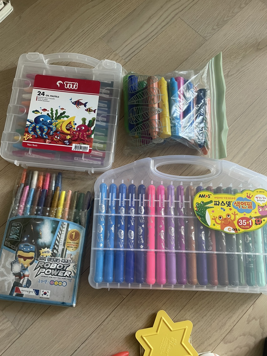 크레파스 파스넷 색연필 일괄 | 당근 중고거래
