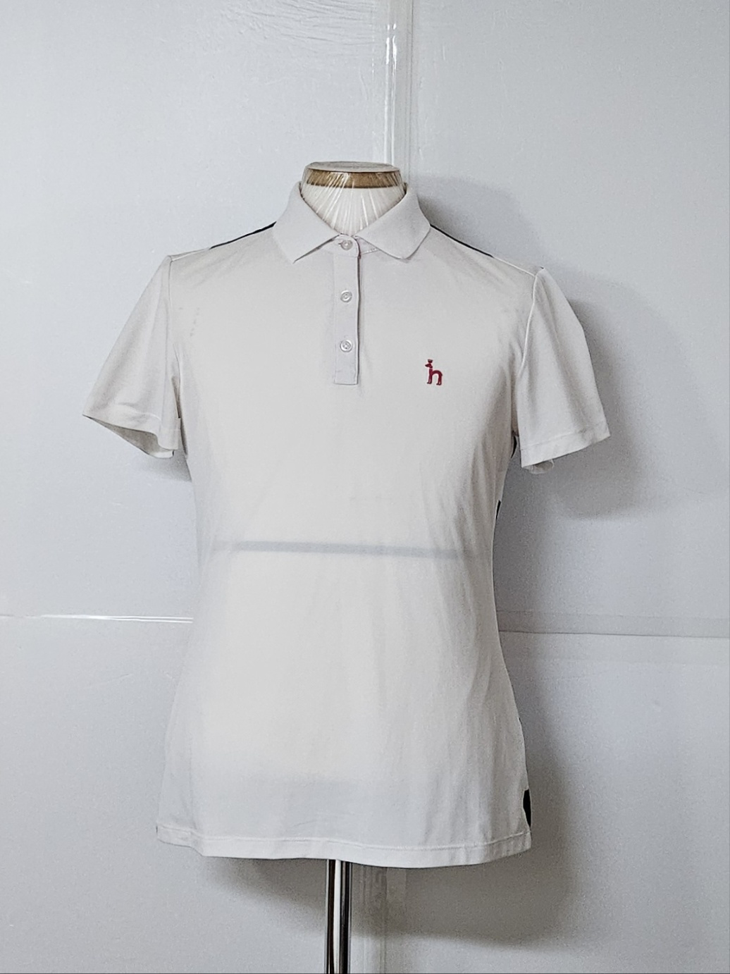 95)HAZZYS GOLF헤지스골프 여성 기능성 쿨소재 반팔카라티셔츠