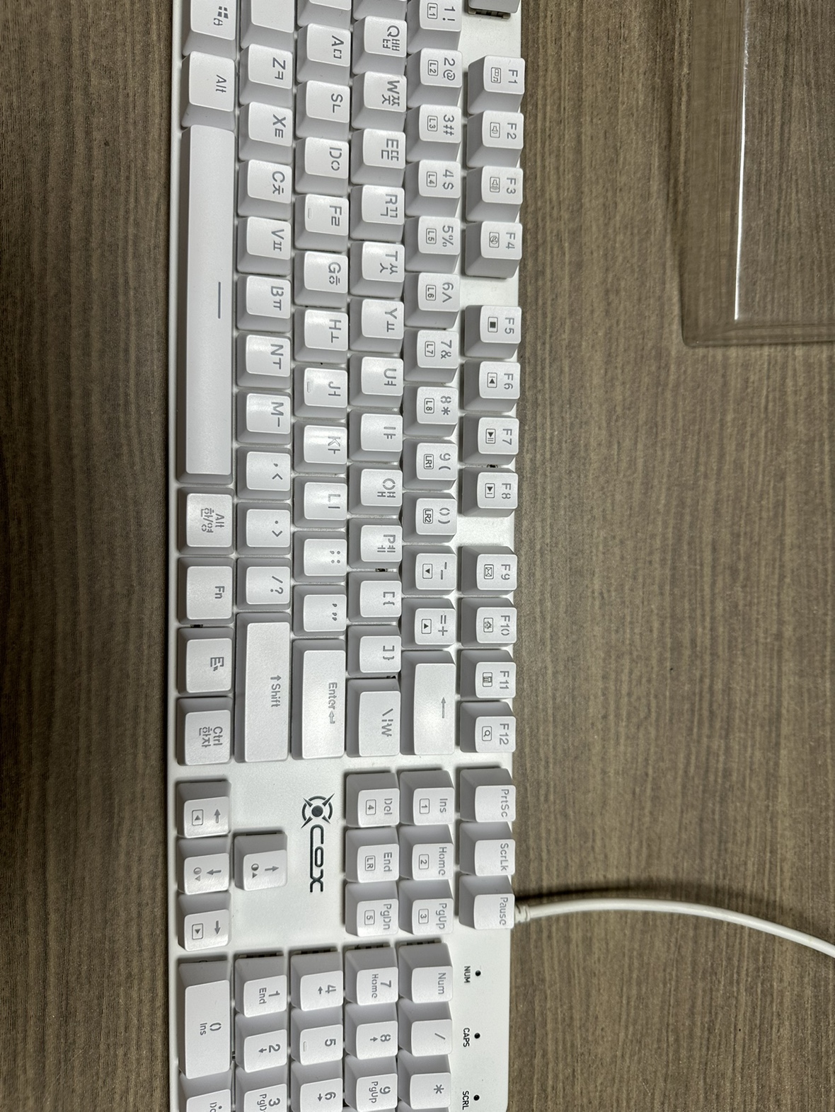 cox ck420 키보드 화이트 | 디지털기기 | 당근 중고거래