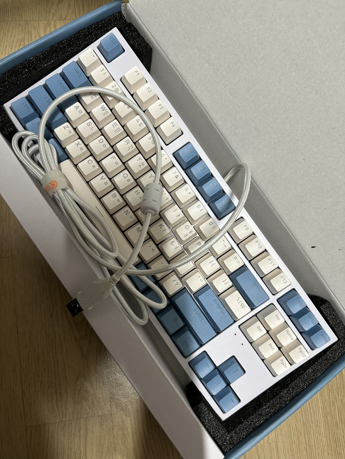 키보드 COX CK87 황축 유선 | 디지털기기 | 당근 중고거래