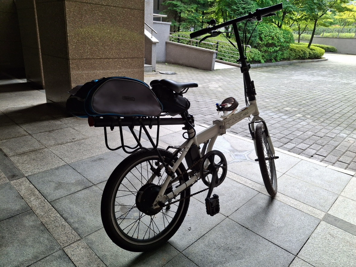 미니벨로 전기 접이식 자전거 scanic m20 판매합니다. | 별내동 | 스포츠/레저 | 당근 중고거래