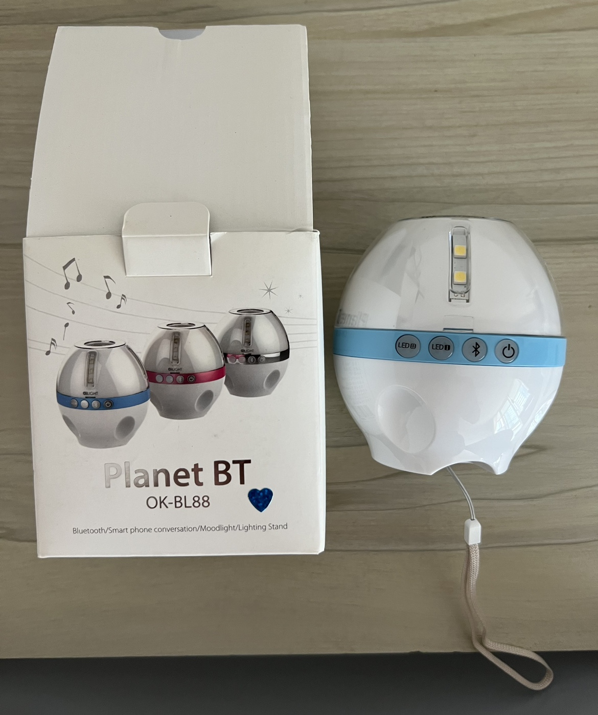 planet bt 무드등 스피커... | 당근 중고거래