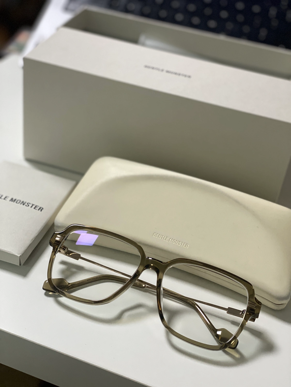 젠틀몬스터 안경 제프 JEFF-KC1 | 은행동 | 여성잡화 | 당근 중고거래
