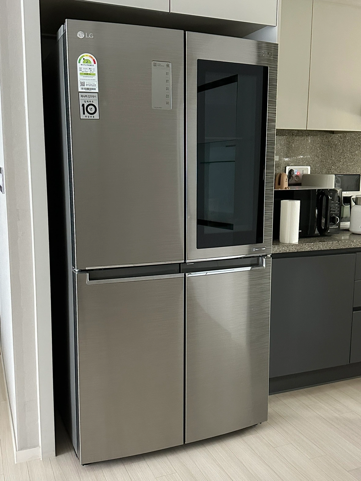 LG전자 디오스 노크온 4도어 870L | 생활가전 | 당근 중고거래