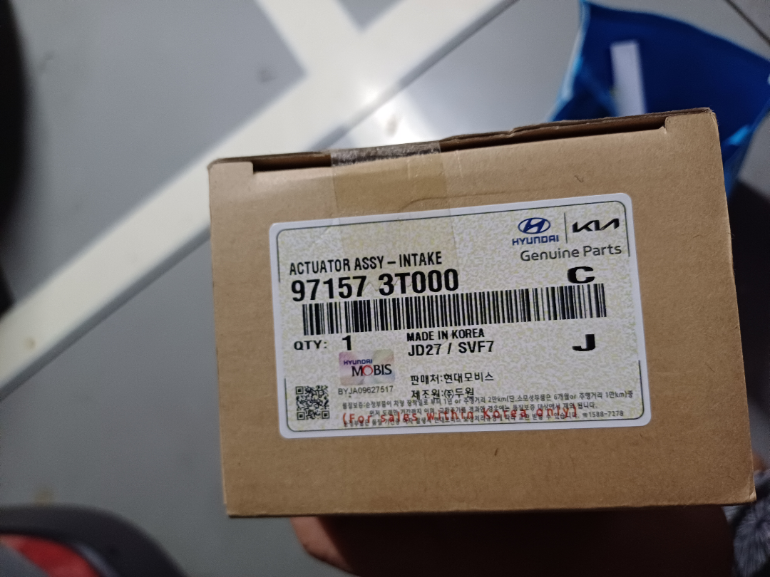 올뉴투싼 온도 엑츄에이터 (97157 3T000) 판매합니다.(개봉만함) | 디지털기기 | 당근 중고거래