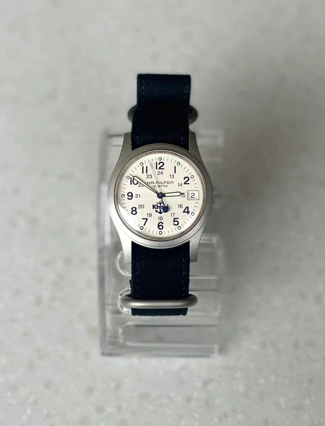 (오늘만할인)해밀턴 카키필드 9797 흰판 쿼츠 시계 | 남성패션/잡화 | 당근 중고거래