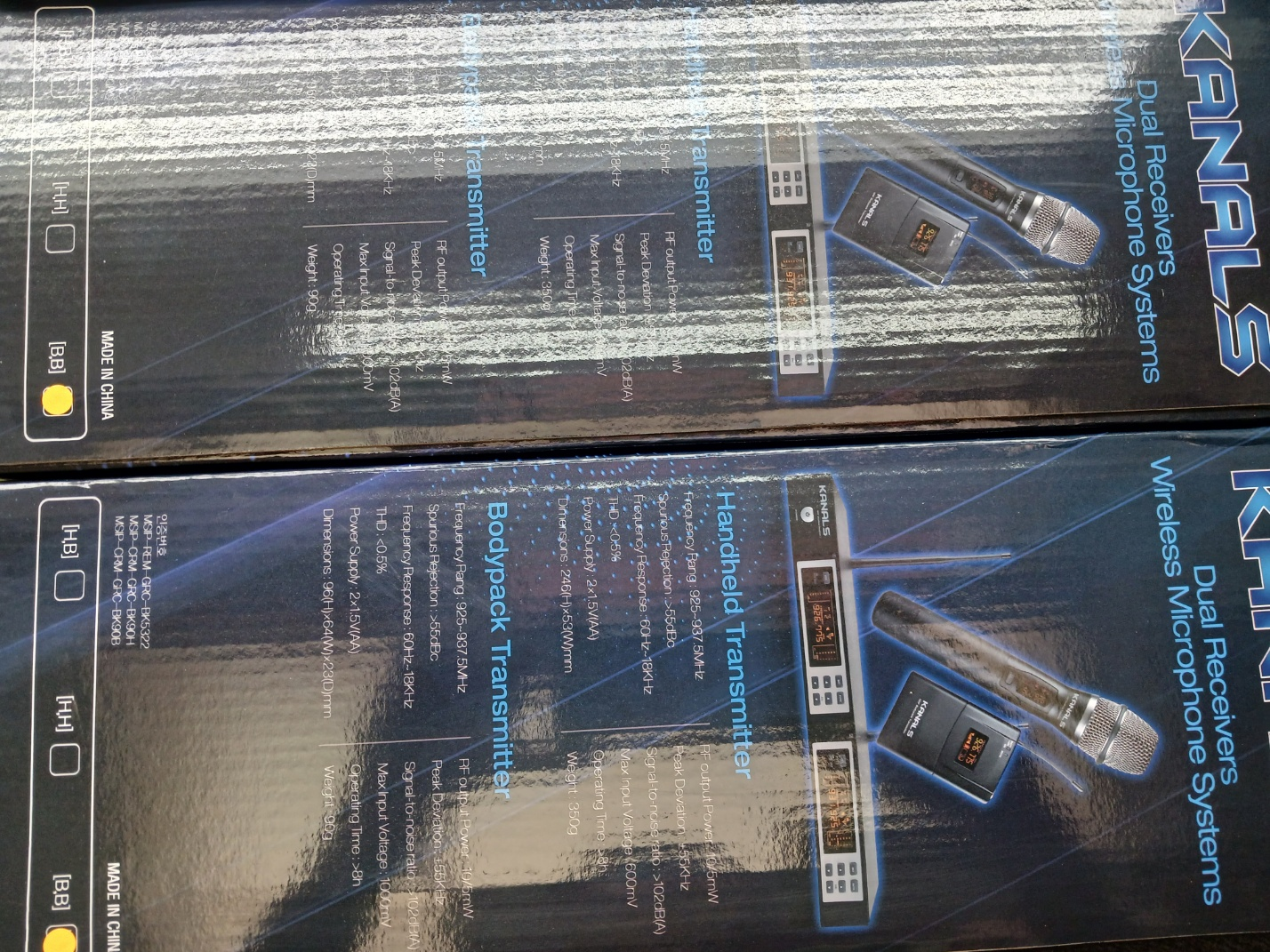 카날스 bk-2001a 2채널 무선마이크 | 디지털기기 | 당근 중고거래