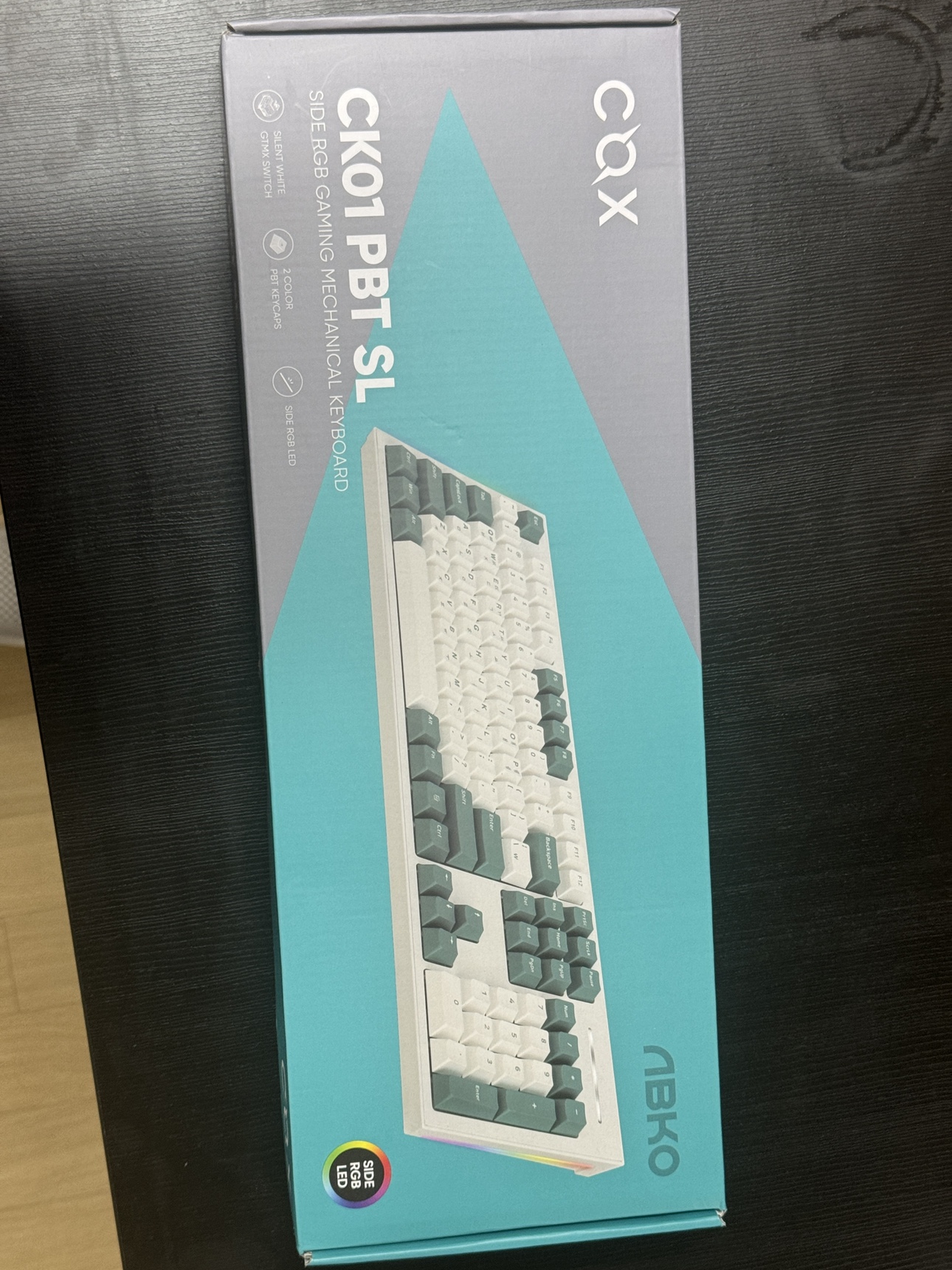 저소음 백축 앱코 CK01 PBT SL 갓성비 기계식 키보드 | 자곡동 | 디지털기기 | 당근 중고거래