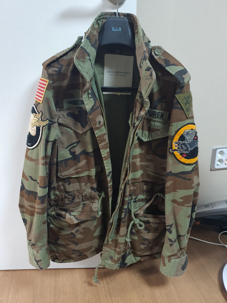 폴로 데님앤서플라이m65야상 s | 당근 중고거래