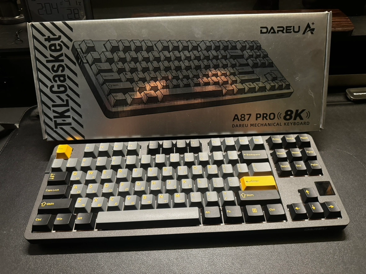 다얼유 A87 Pro 8K (저소음 머스타드) | 디지털기기 | 당근 중고거래